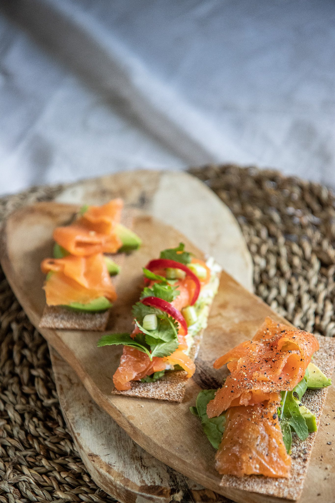 Sliced cold smoked trout | Brown & Forrest Smokery Hambridge, Somerset