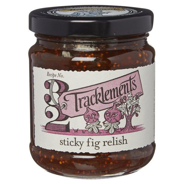 Sticky fig relish | Brown and Forrest Smokery - Tracklements Condiments